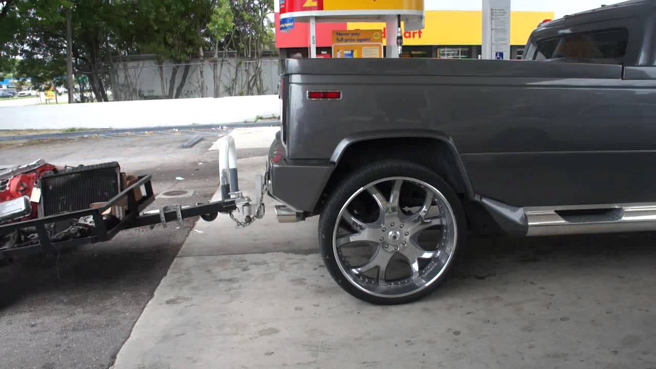 JIM JONES !!HUMMER PICK UP ON 30" ASANTI'S!!!!! WITH THE LONG BED ...