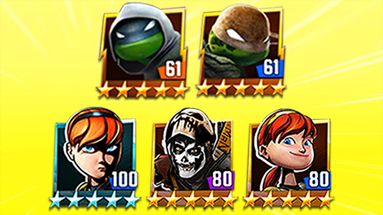TMNT Legends April, Leo Vision Ques, Mikey VQ, Casey Jones, April ...