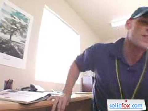 Getting Naked in The office Caught on Hidden Camera