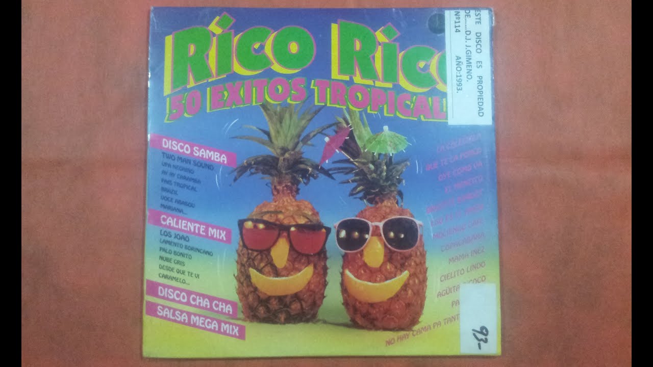 TWO MAN SOUND.(OYE COMO VA.)(12'' LP.)(1993.) RICO RICO,50 EXITOS ...