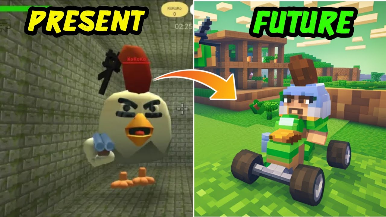 🤯 CHICKEN GUN IN DIFFERENT SCENES HD GRAPHICS UPDATE 🔥 - YouTube