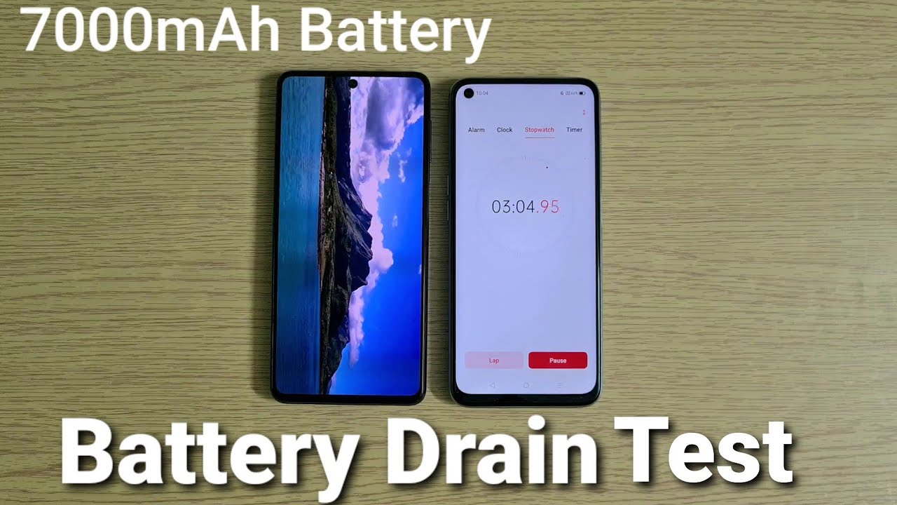 Samsung Galaxy M51 Battery Drain Test | 7000mAh Battery | 100-0% - YouTube