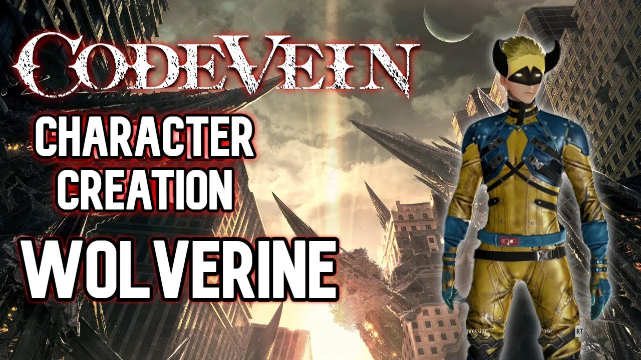 Creating Wolverine in Code Vein - Character Creation Showcase - YouTube