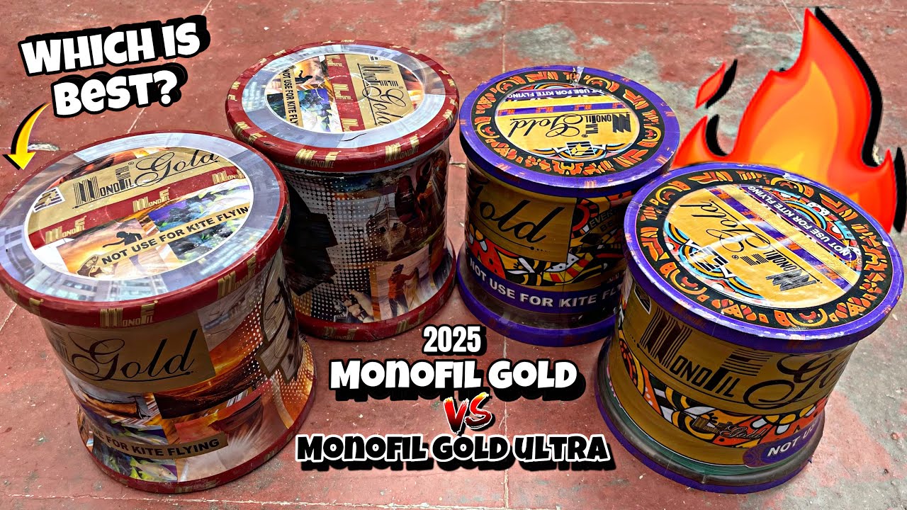 MONOFIL GOLD ULTRA VS MONOFIL GOLD MANJHA | WHICH IS BEST MANJHA TO CUT ...