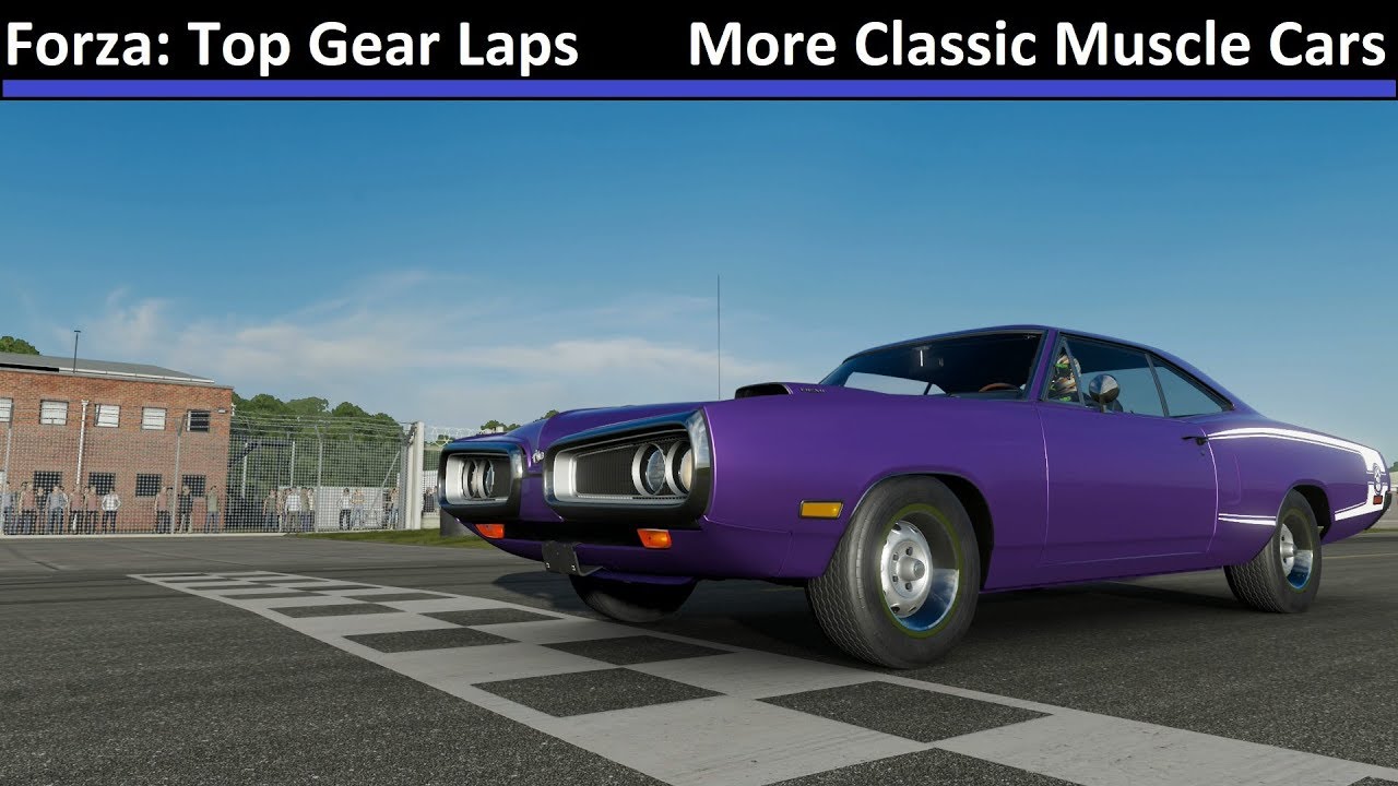Forza: Top Gear Laps - More Classic Muscle Cars - Forza Motorsport 7 ...