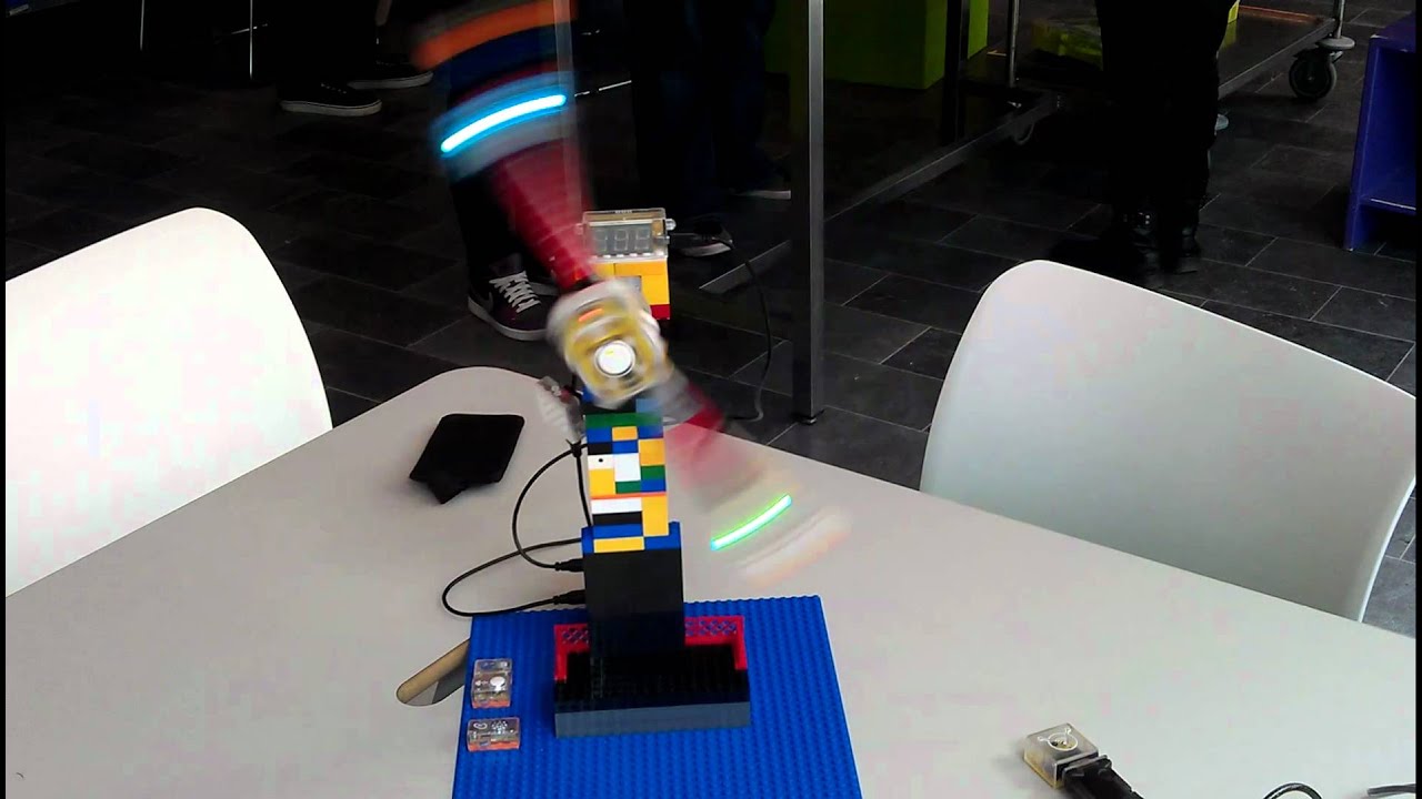 Technolab Leiden (Workshop Picocricket©) - Booster met verlichting ...