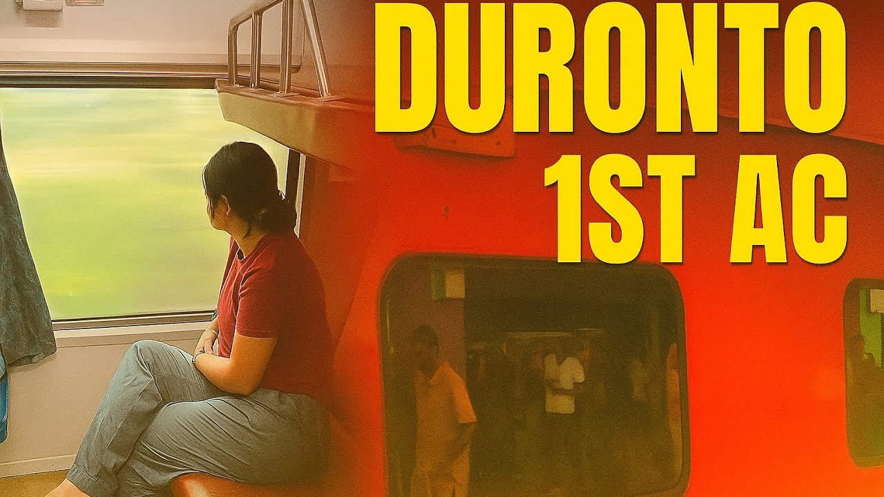 Duronto Express: The 1st AC Train Experience - YouTube