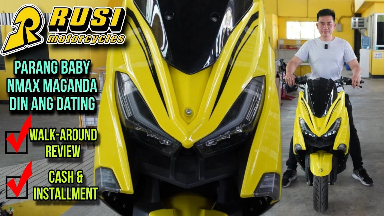 RUSI PULSE 150i Ang Scooter na Parang Baby Nmax May USB Charging Port ...