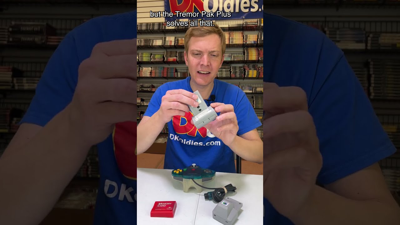 What s the Tremor Pak Plus for the N64