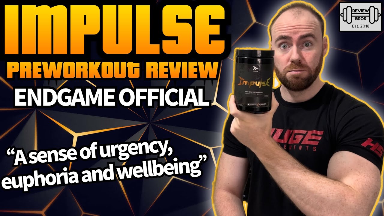 JUGLANS HITTER 👏🏼 | IMPULSE PRE WORKOUT REVIEW (Endgame) Energy, Focus & Pumps Breakdown 🧪 - YouTube