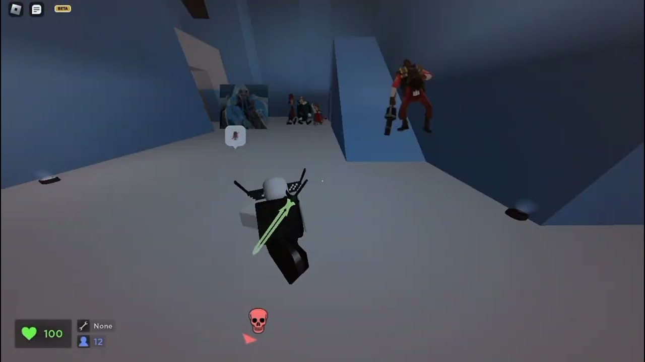 Juking bots in Roblox Evade - YouTube