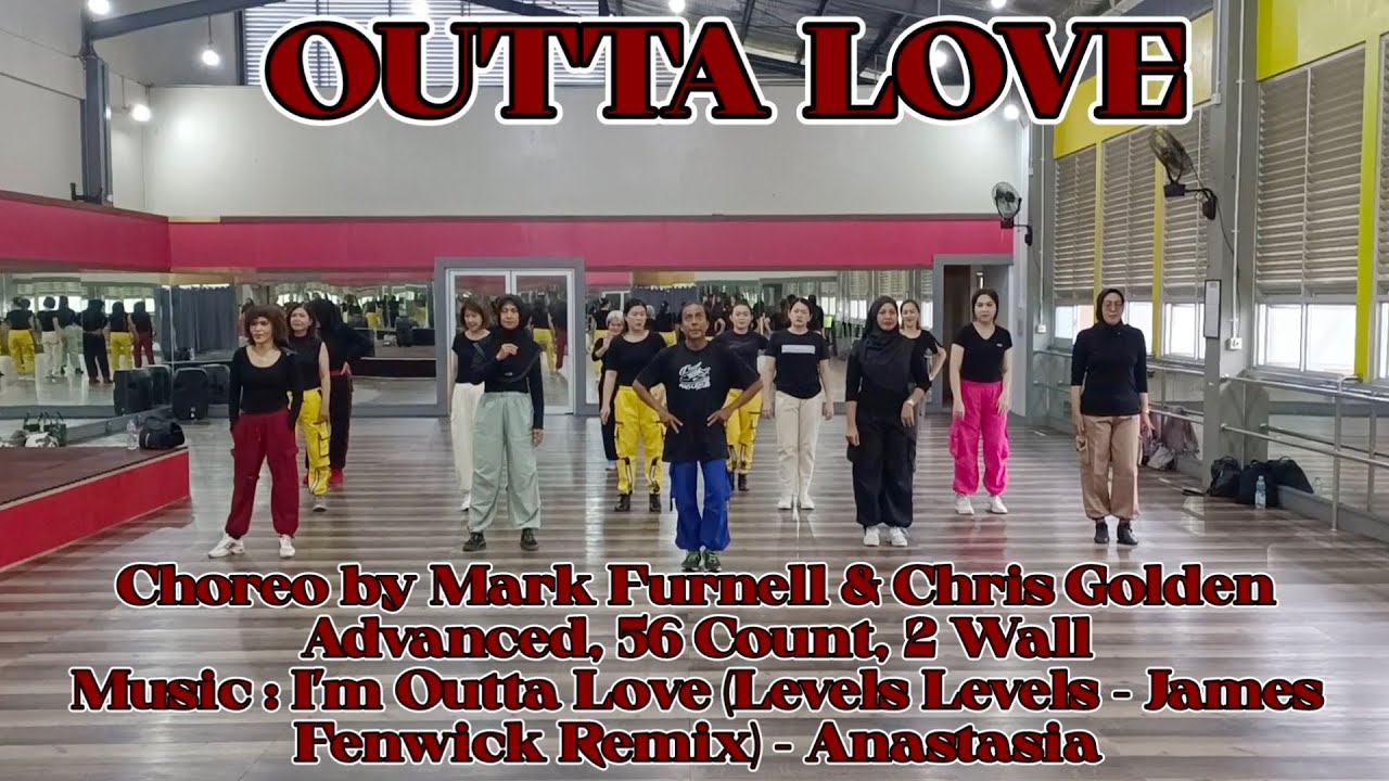 Outta Love | line dance | advanced - YouTube