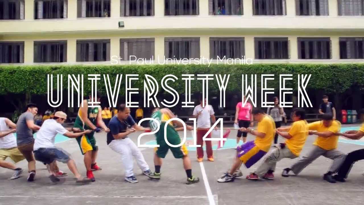 University Week 2014 (St. Paul University Manila) - YouTube