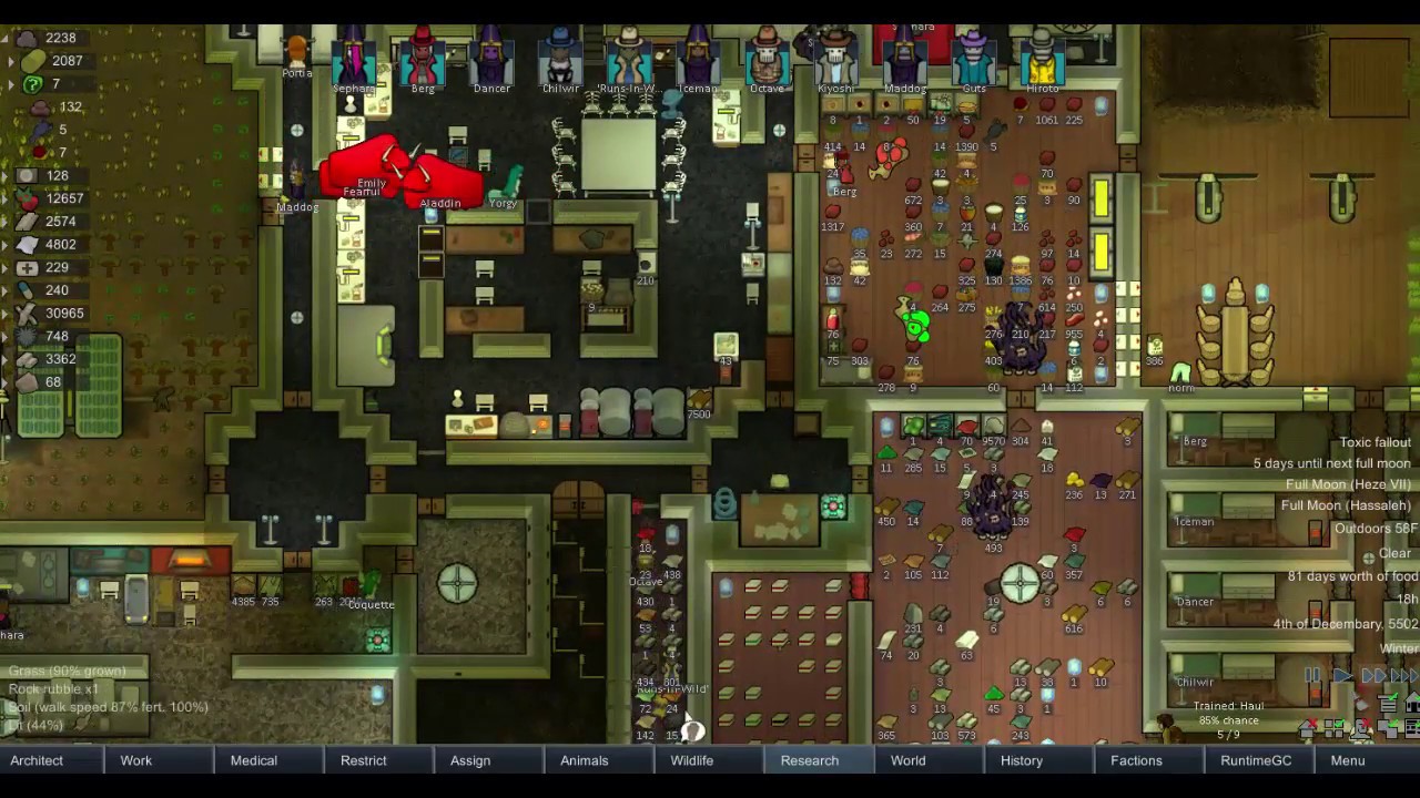 Rimworld, Tale of a Cult, E30, Fallout, Cult Edition - YouTube