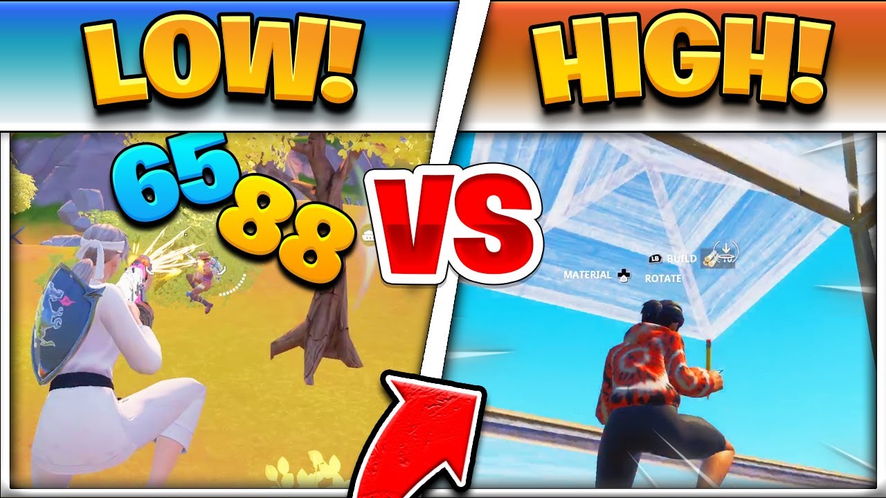 HIGH vs LOW Controller SENSITIVITY: Which is BETTER? (Fortnite High vs ...