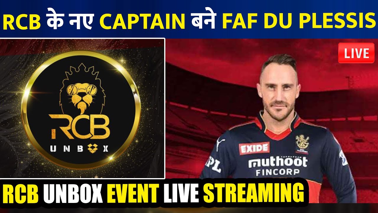 Faf Du Plessis has been appointed as RCB captain for IPL 2022 - YouTube