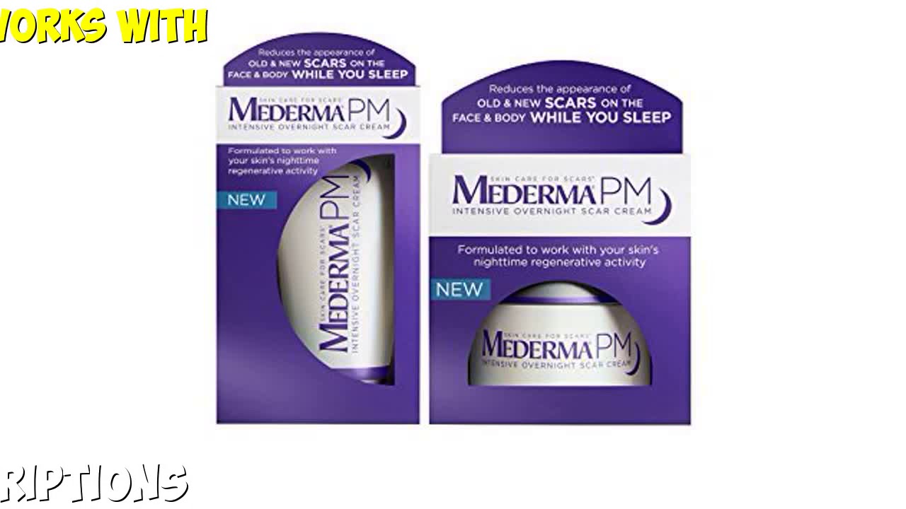 Mederma PM Intensive Overnight Scar Cream - YouTube
