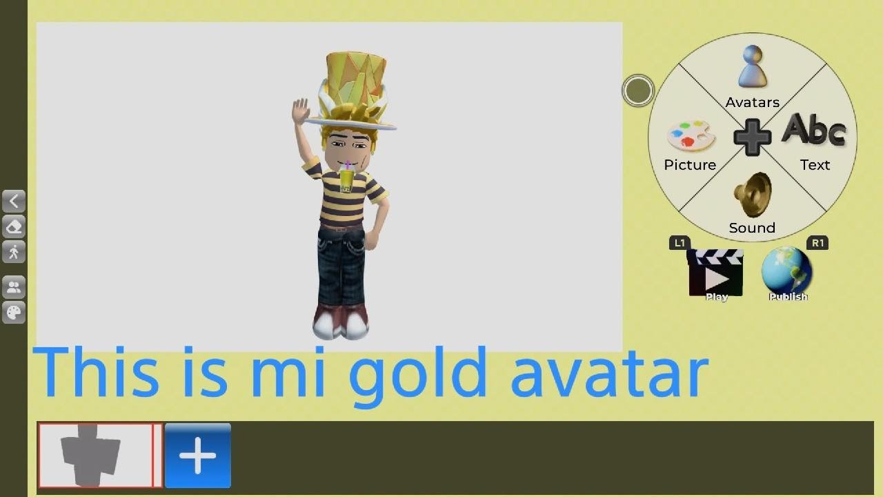 Gold avatar. And it's funny - YouTube
