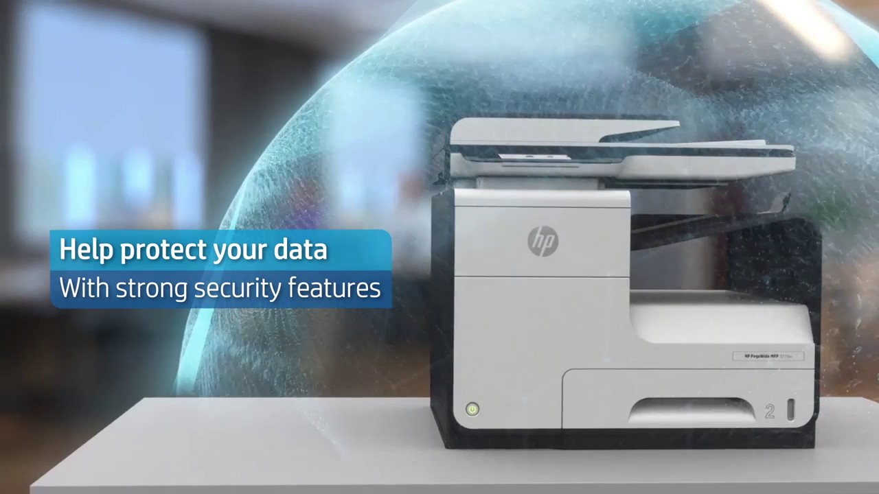 HP Colour PageWide 377dw Multifunction Printer - YouTube