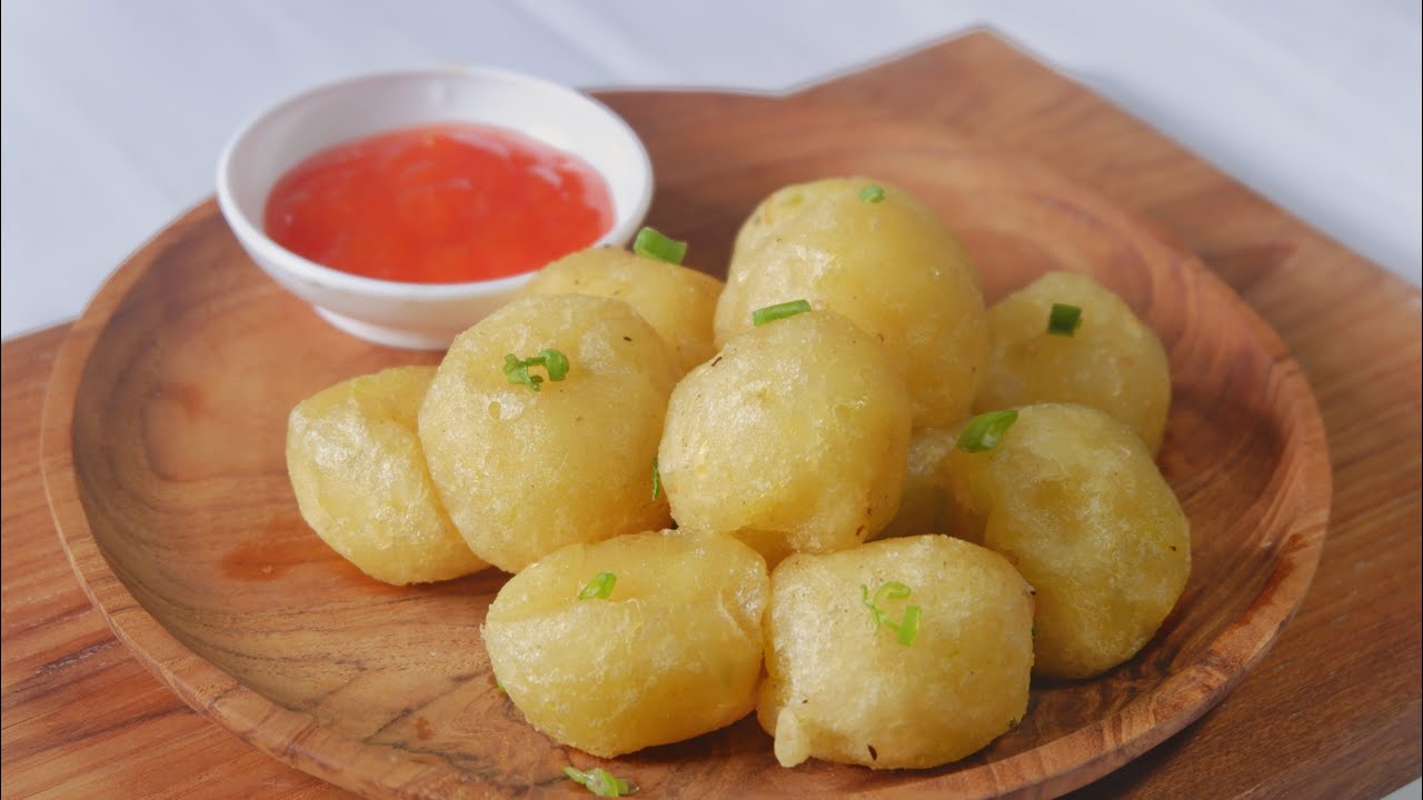 RESEP CEMILAN DARI KENTANG - BOLA BOLA KENTANG (EASY WAY TO MAKE POTATO ...