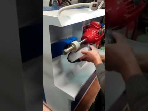 Shoe Sole Roughing Machine - YouTube