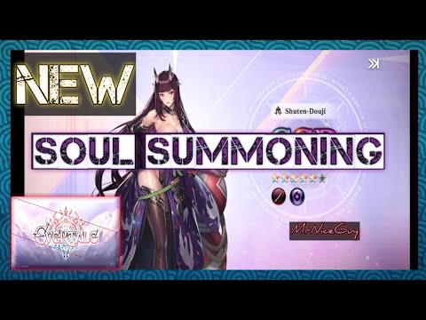 NEW SSR Character Degenerate Oni Queen Shuten Douji | Soul Summoning ...