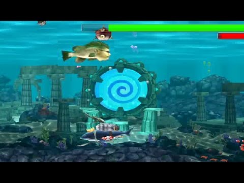 HUGE KEMPY BASS ! EATEN - Hungry Shark Evolution - YouTube