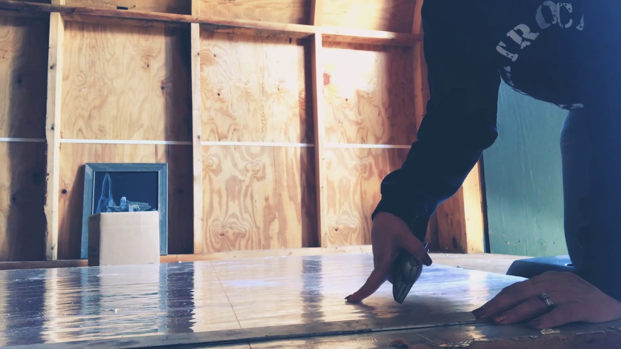 Cutting & installing my first insulation board - part 1 - YouTube