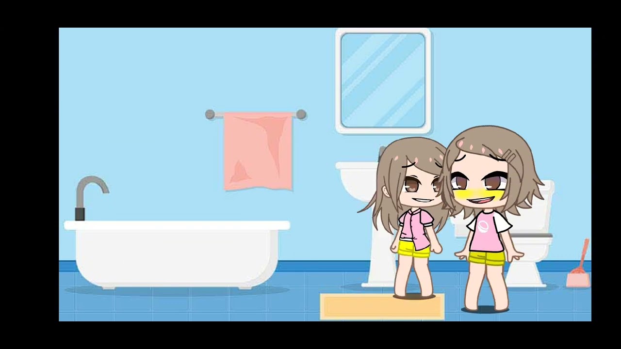 The twins' bladder 13+ gacha pee - YouTube