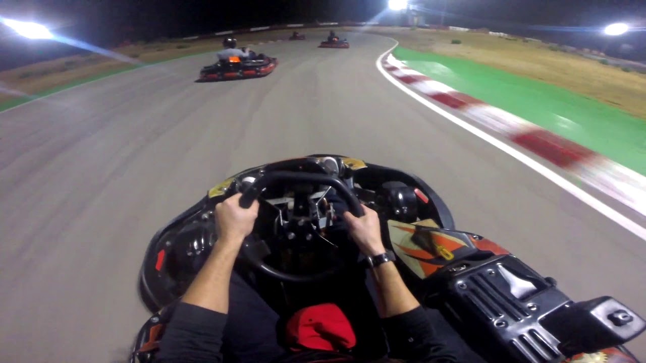 Go Kart Racing at Night in LEBANON "RPM Karting" GoPro. - YouTube