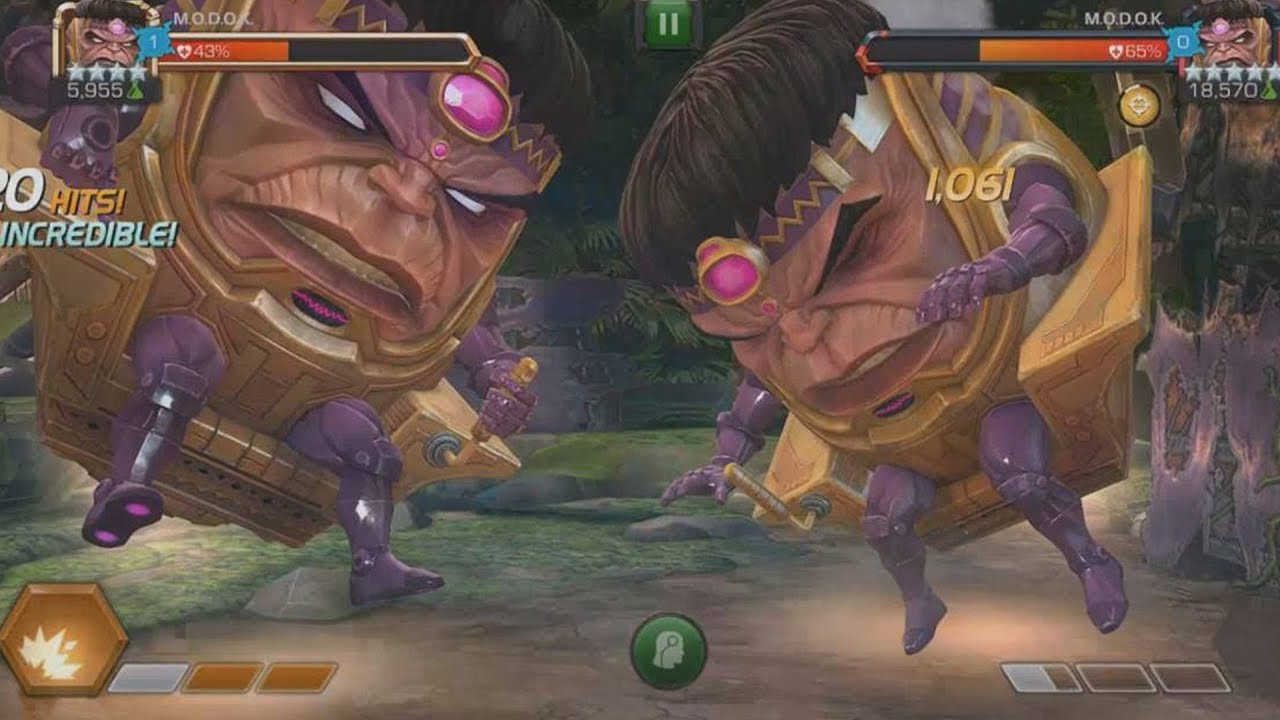MODOK VS MODOK - Epic Duel - Marvel Contest Of Champions - YouTube