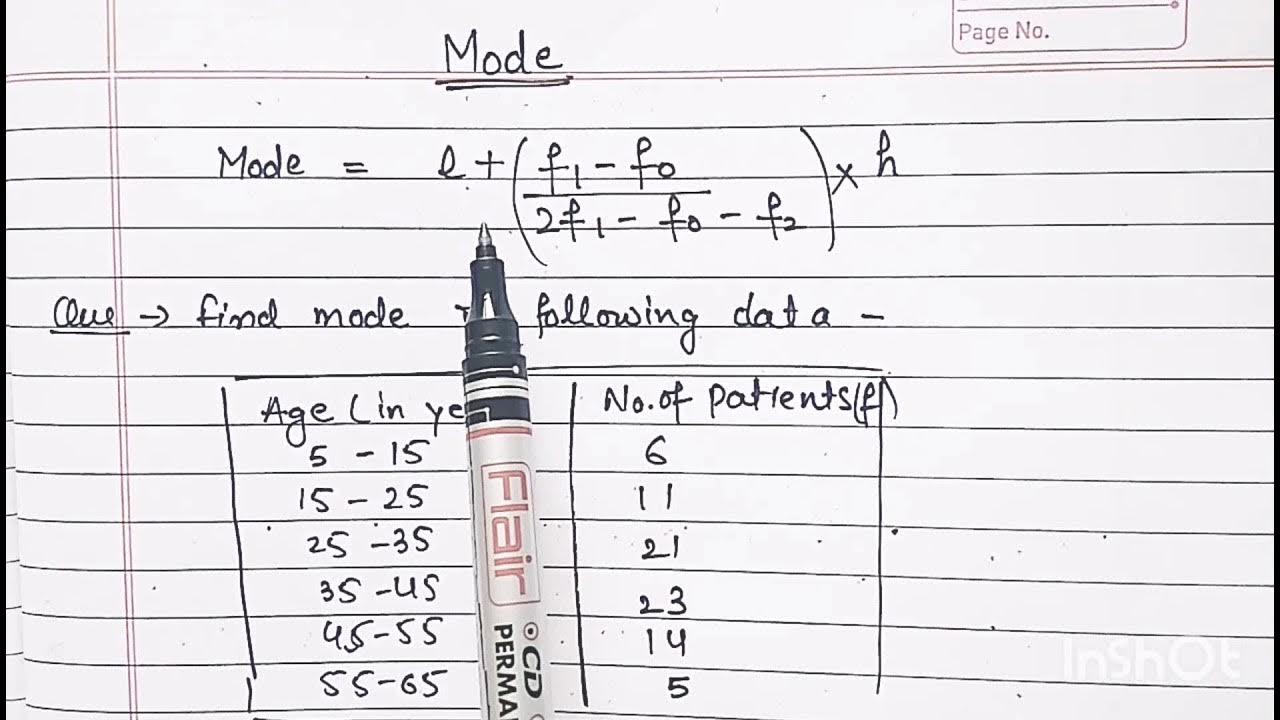 How to find mode - YouTube
