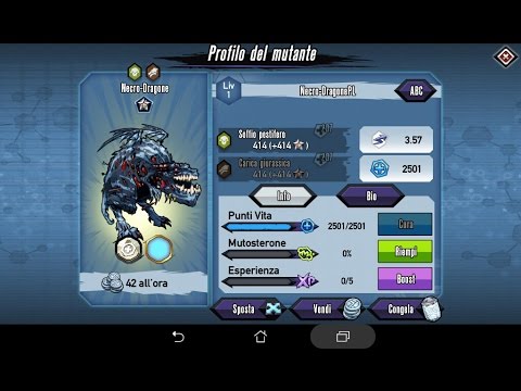 Mutants: Genetic Gladiators video Fusion Undead Dragon - Fusione Necro ...