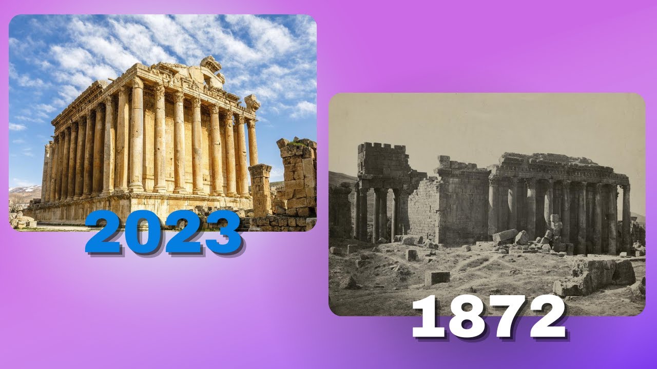 Comparison: Ancient Places Then and Now - YouTube