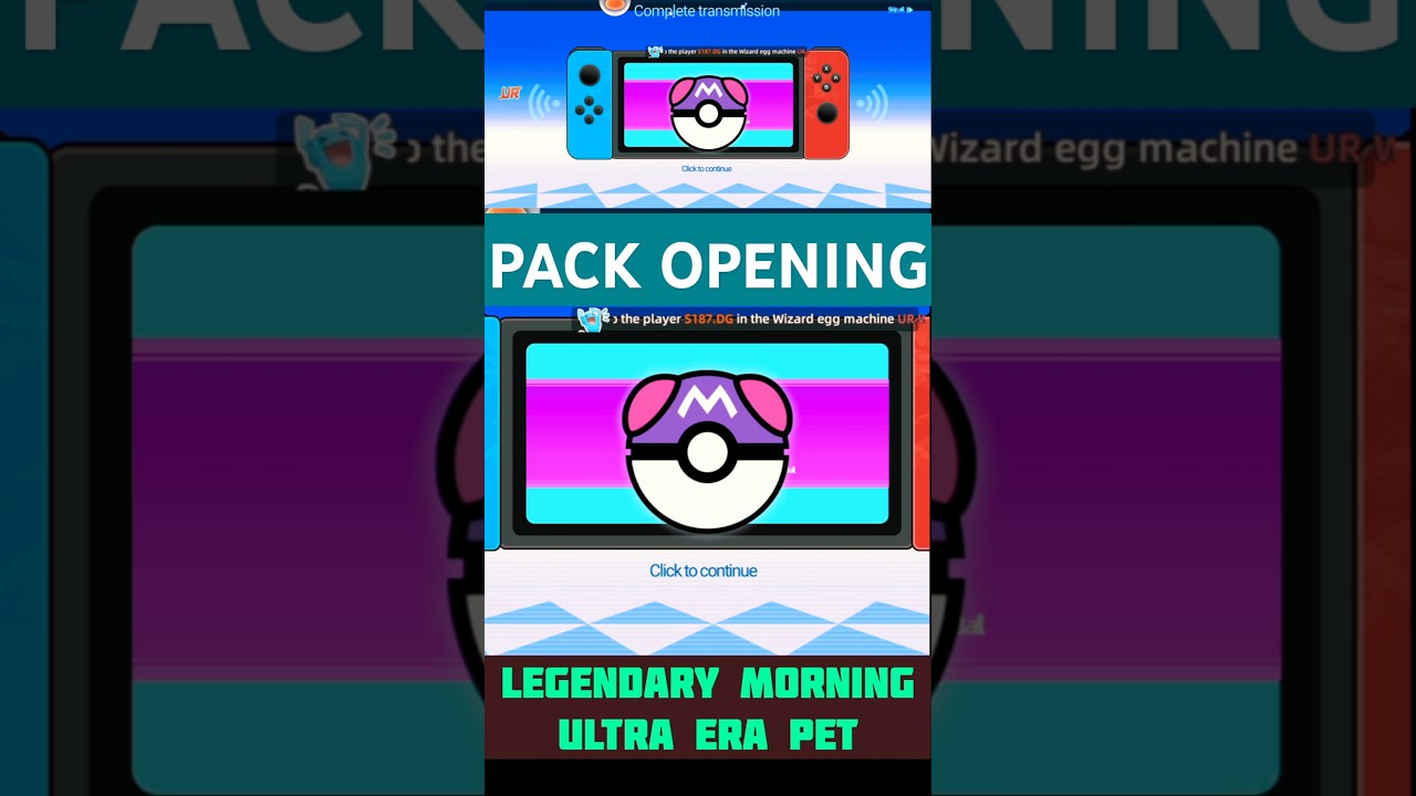 Not So Legendary - PACK OPENING | Ultra Era Pet - YouTube