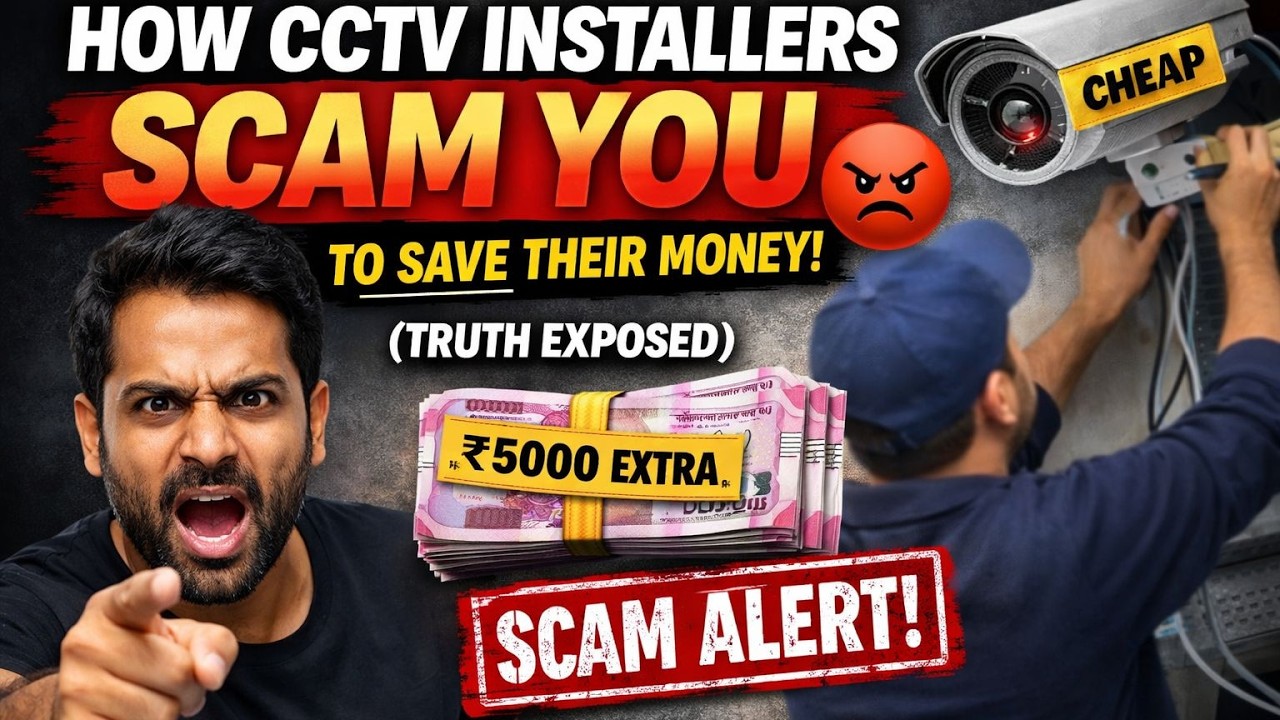 CCTV Installation SCAM in India - Full Reality Explained - YouTube
