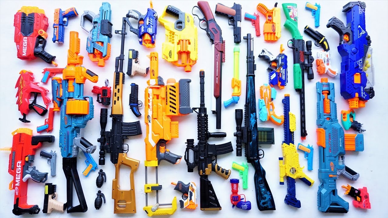 Collecting 7 Sniper Gun BLAZE STORM BALL BLASTER GUN Nerf Demolisher ...
