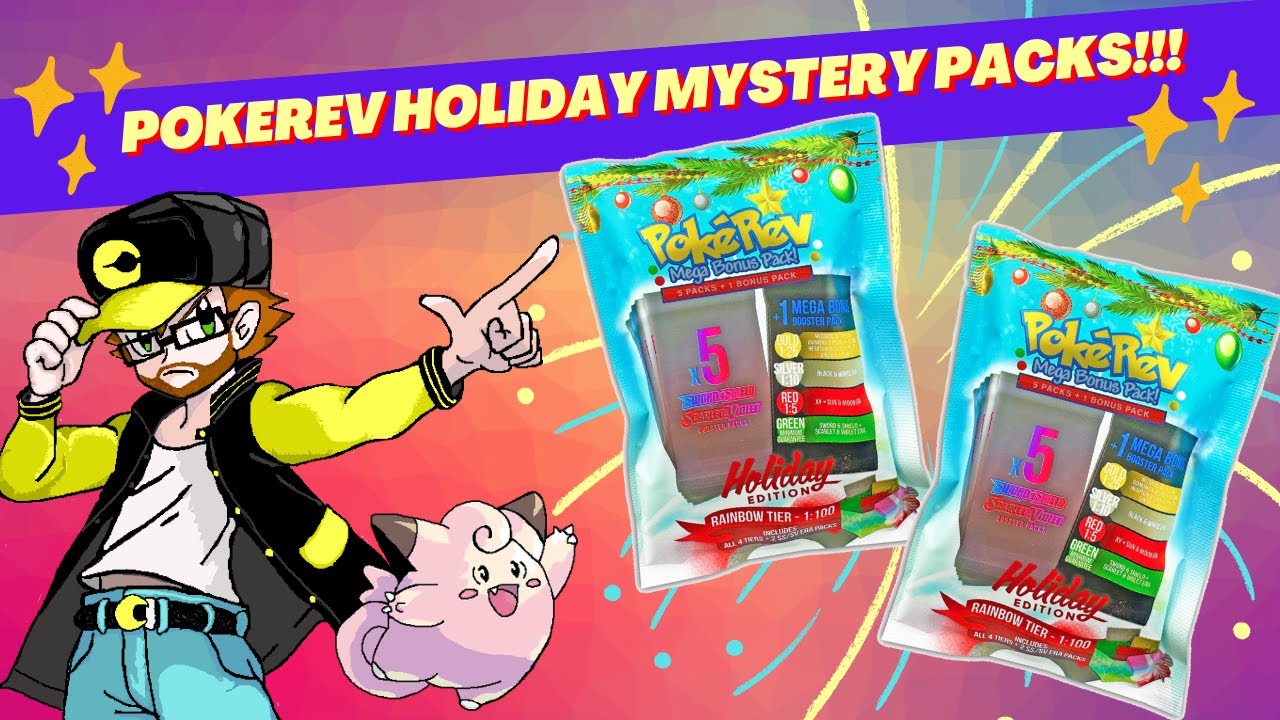 Opening 2 Pokerev holiday mystery packs! - YouTube