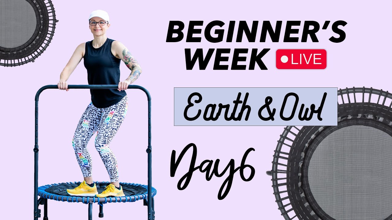 Gentle 15 Minute Rebounder Workout Senior Friendly // DAY SIX Beginner ...