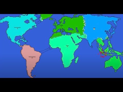 Continent BATTLE ROYALE - Ages Of Conflict World War Simulator - YouTube