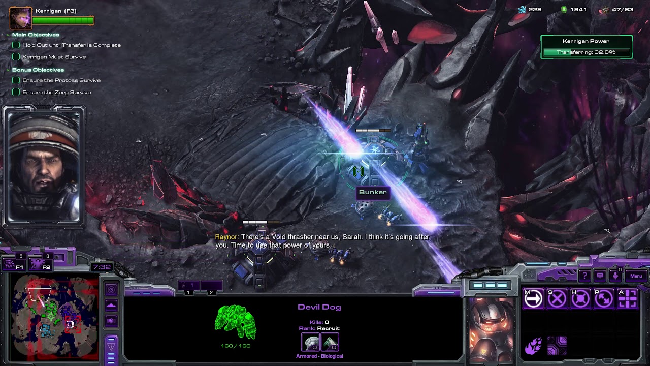 StarCraft II All three races epilogue Terran part 2 - YouTube