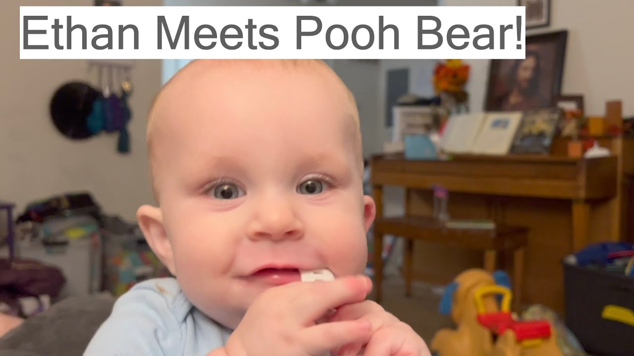 Ethan Meets Pooh Bear! - YouTube