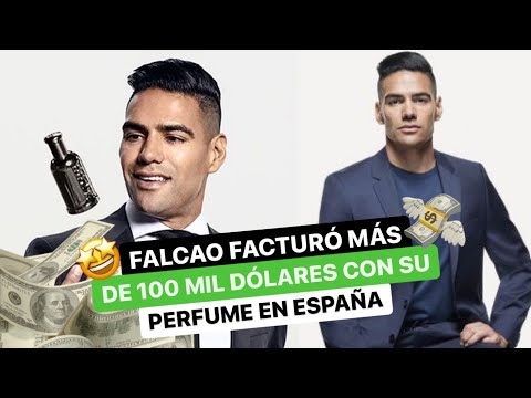 🚨🚨El nuevo PERFUME de FALCAO fue un éxito en ESPAÑA y le dejo ganancias por 100 MIL DÓLARES💵💵