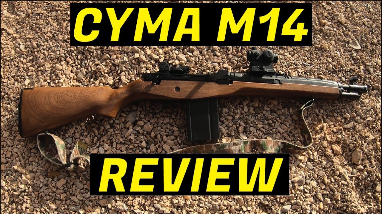 An Affordable Airsoft DMR? The CYMA M14 Review - YouTube