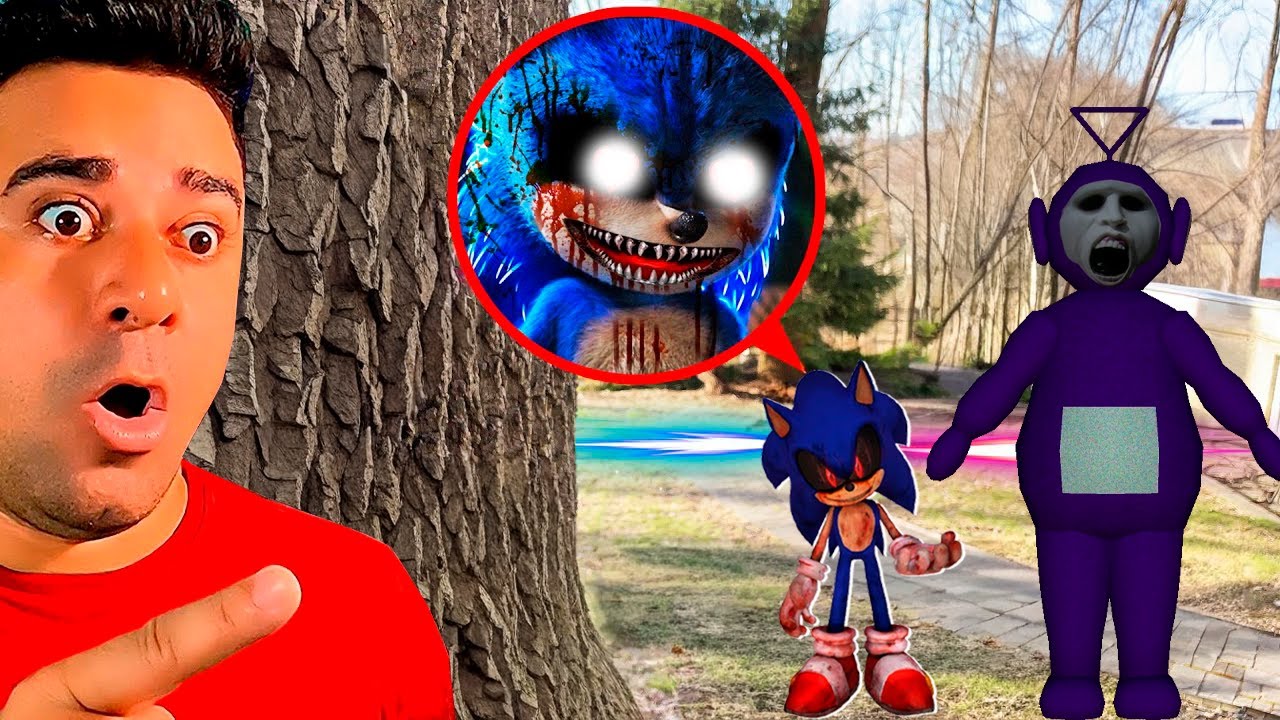 REAGINDO ao VÍDEO do SONIC e SONIC.EXE vs MONSTRO SLENDYTUBBIES O FIM? - YouTube