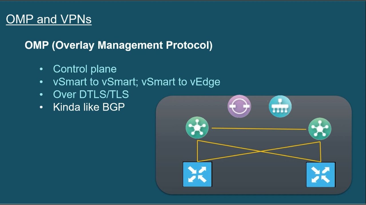 Cisco SD-WAN - OMP and VPNs - YouTube