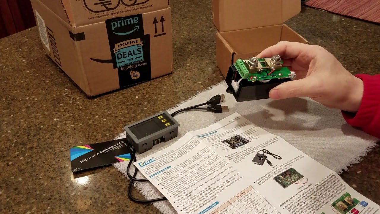 DROK DC 0 120V 0 100A Unboxing - YouTube