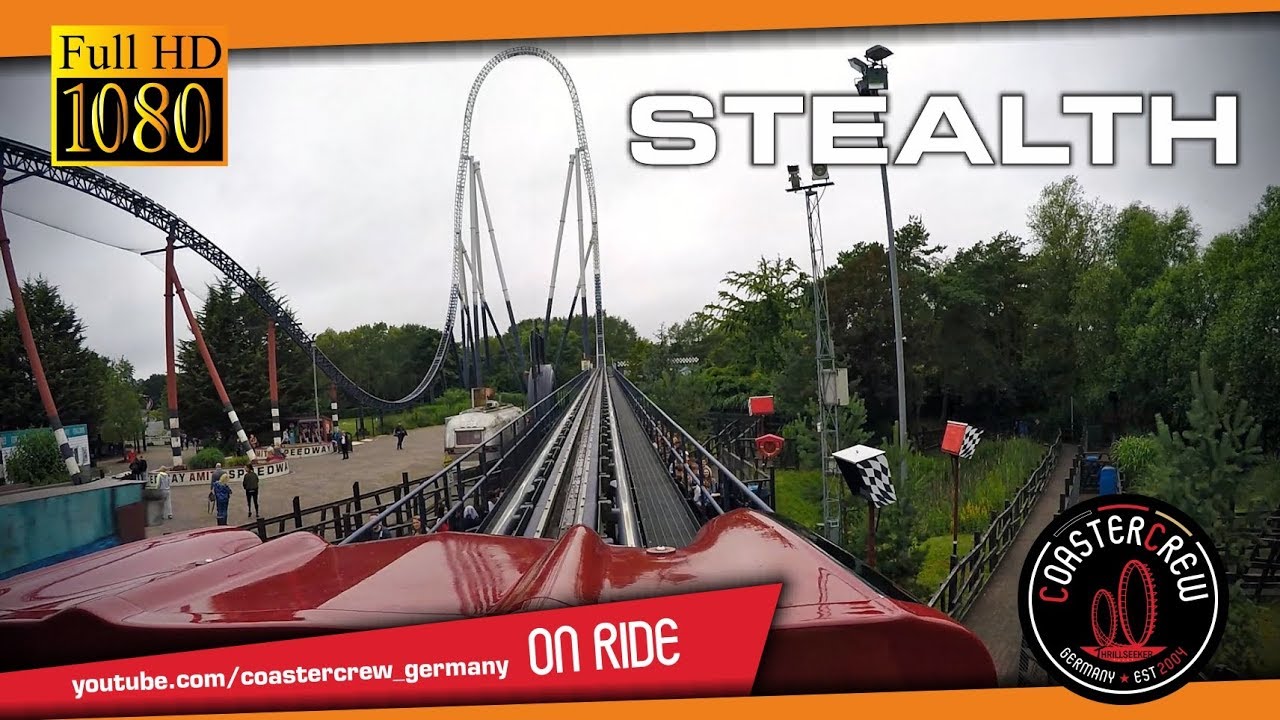 STEALTH full on-ride POV - Intamin Launch Roller Coaster Thorpe Park ...