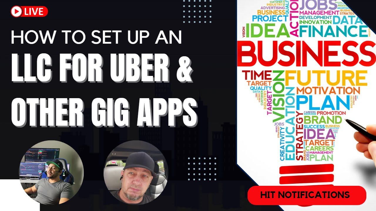 How to Form an LLC for Uber & other GIG Apps | Uber Driver Lyft Driver ...