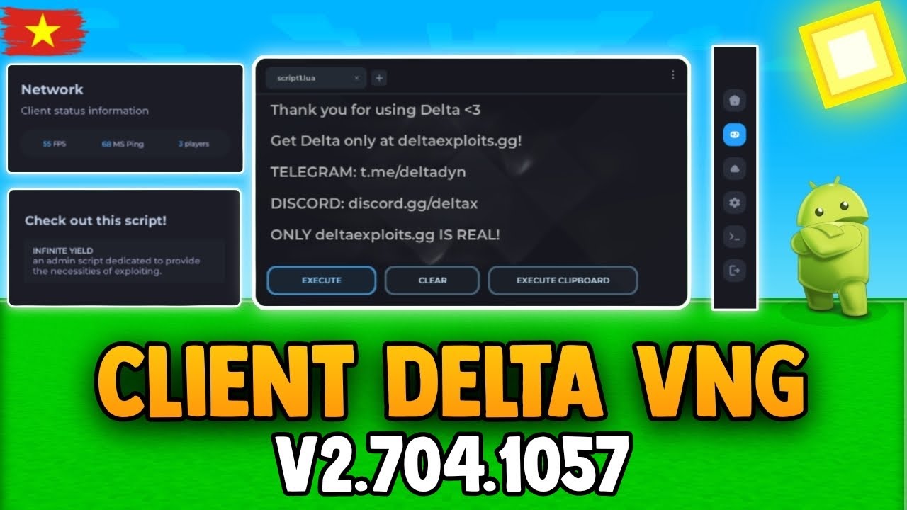 [ROBLOX] Client Delta Vng Android Cập Nhật Mới Nhất V2.704 | Không Cài ...